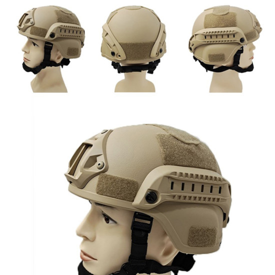 Tan Rengi Askeri Taktik Mich 2000 Baş Koruması Airsoft Taktik Kask ...
